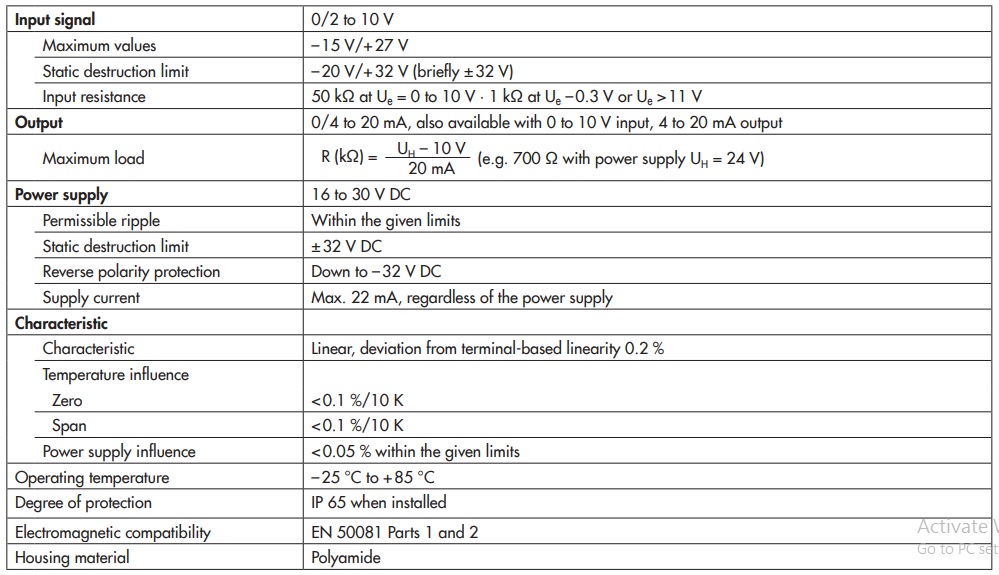 SAMSON 6151 u/i Module - chuyển đổi tín hiệu - Tín Thiên An